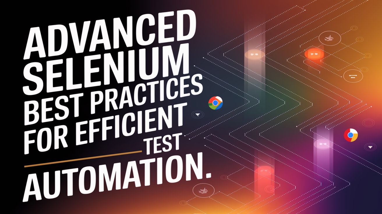 Advanced Selenium Best Practices For Efficient Test Automation Qa Clouds 4097